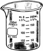 Heavy Duty Griffin Beaker 4000mL 4/CA - SP Wilmad