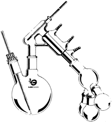 Short Path Distilling Apparatus Complete - ATS Life Sciences Wilmad