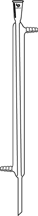 Liebig Condenser, Drip Tip, #3 Stopper, 200mm - SP Wilmad